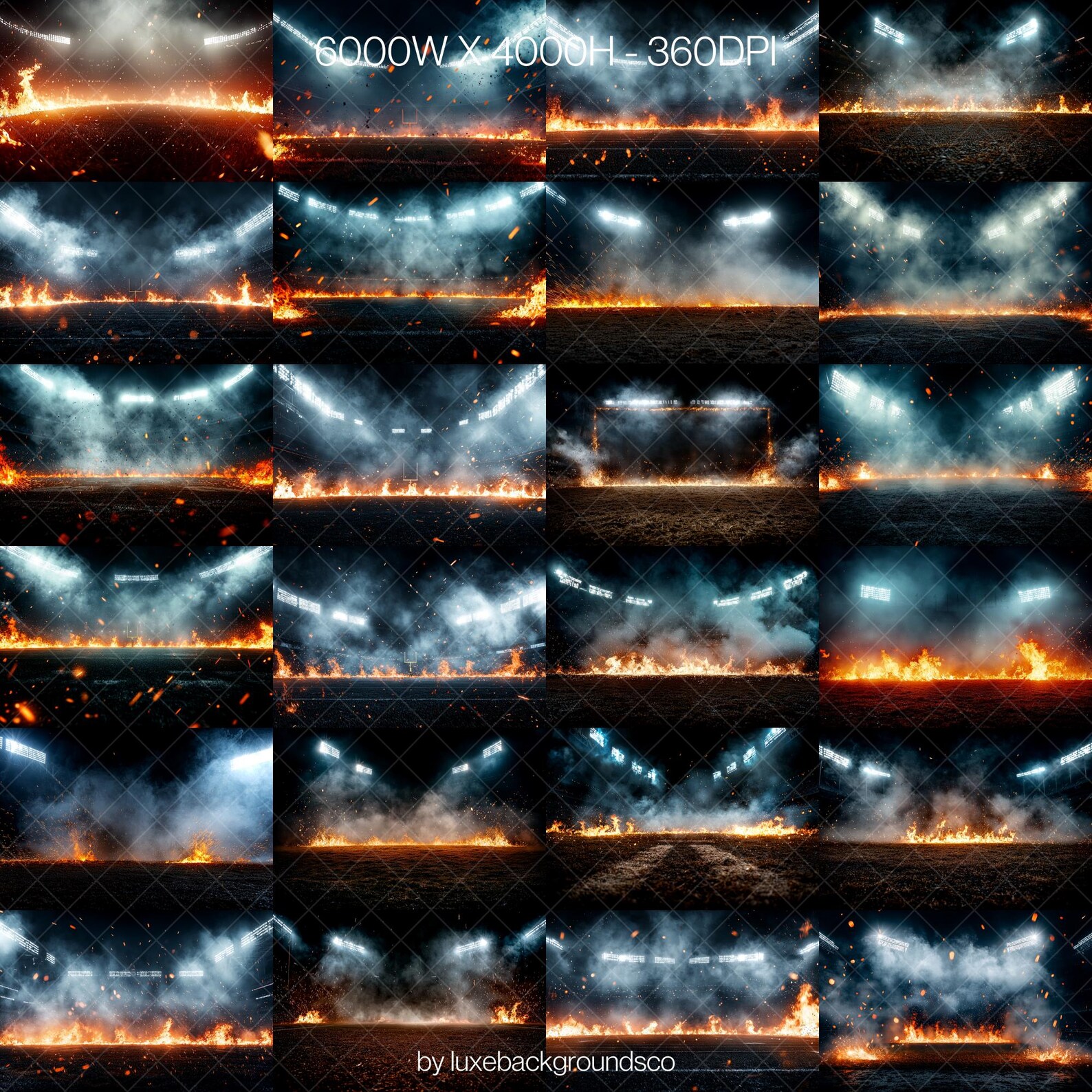 180+ Digital American Football Stadium Fire Scenes,football ...