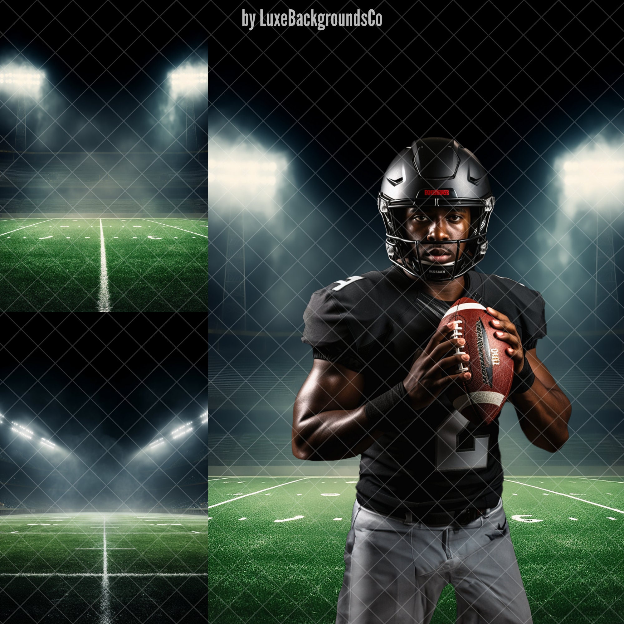 12 Football Digital Backdrops, Football Professional Backdrop, Sport ...