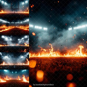 180+ Digital American Football Stadium Fire Scenes,football ...