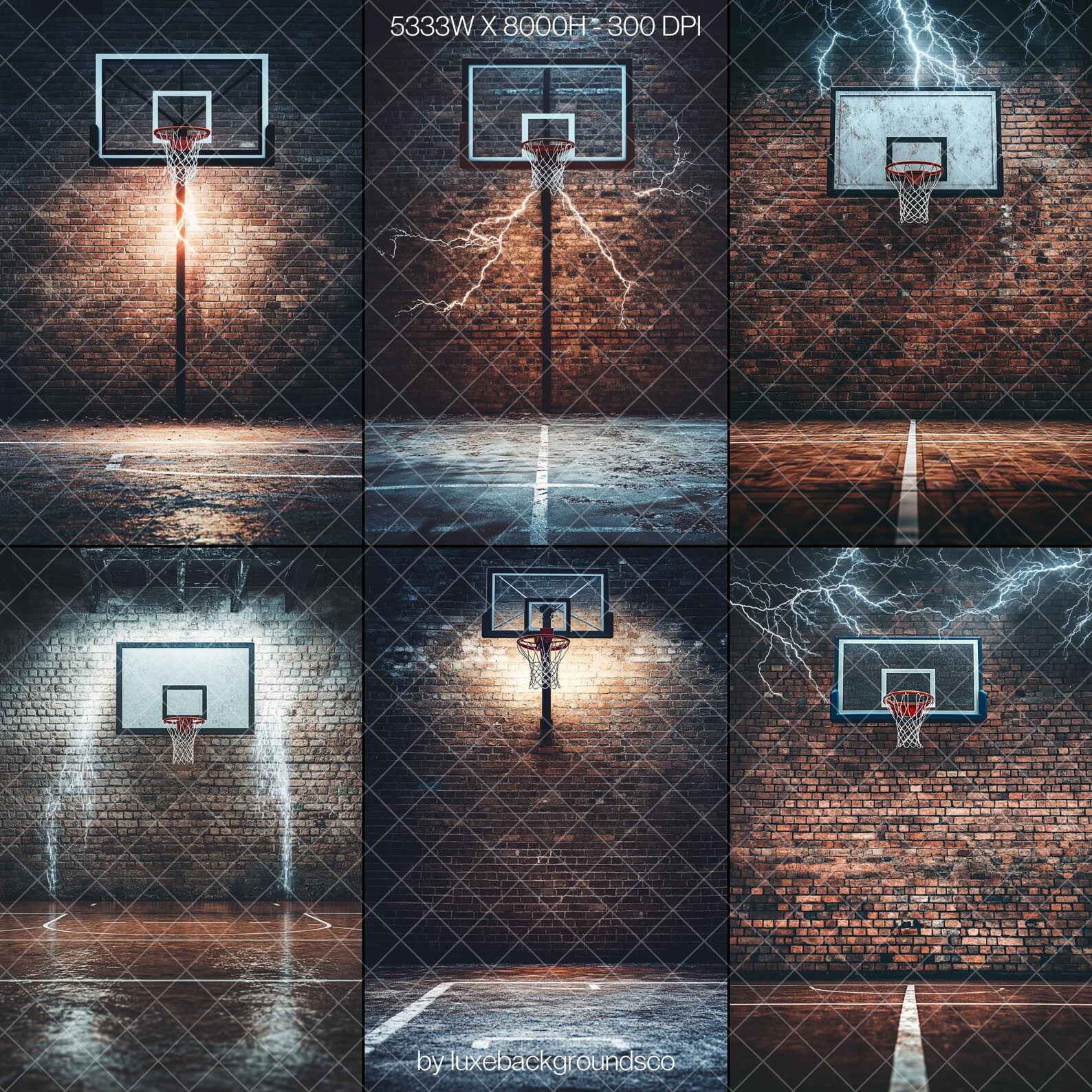 50 Sport Backgrounds for Basketball Player,team,poster and Banner,brick ...