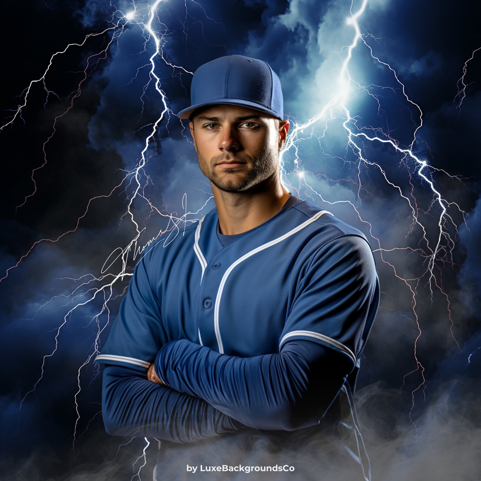 12 Mesmerizing Lightning Digital Backdrops, Sport Digital Backdrop ...
