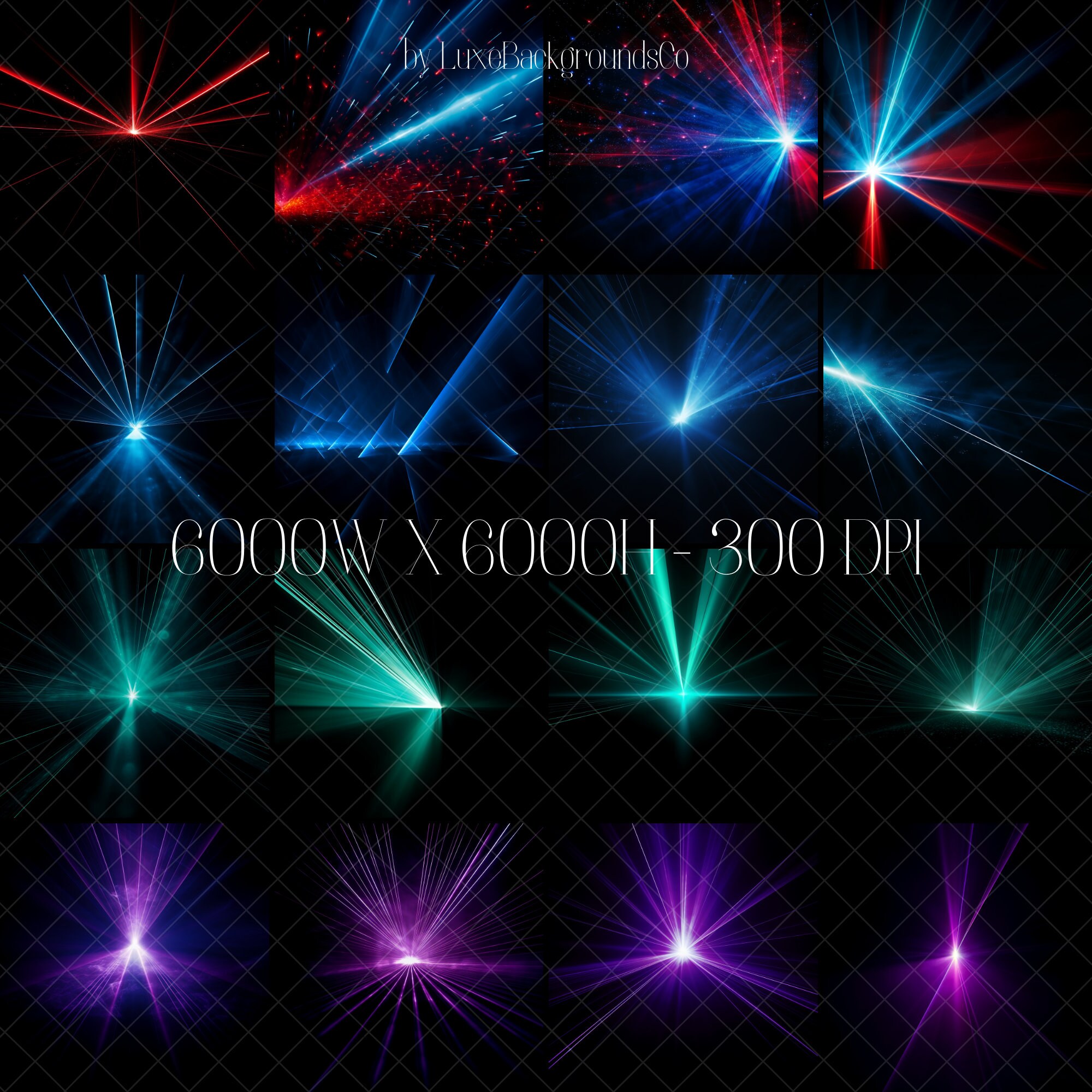 60 Colorful Laser Light Background, Neon Light Background, Perfect as ...