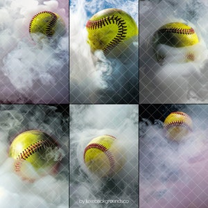 50 Softball Smoke Backgrounds, Softball Backdrops,sport Poster,softball ...