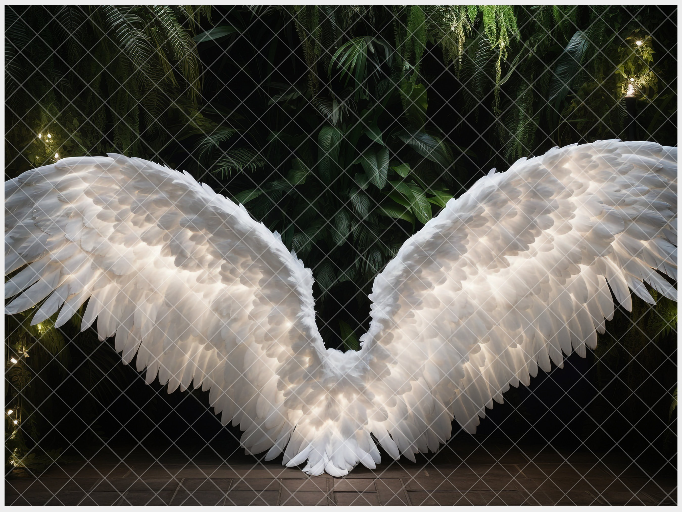 10 Angel Wings Digital Backdrops,fine Art Textures,photoshop Overlays ...