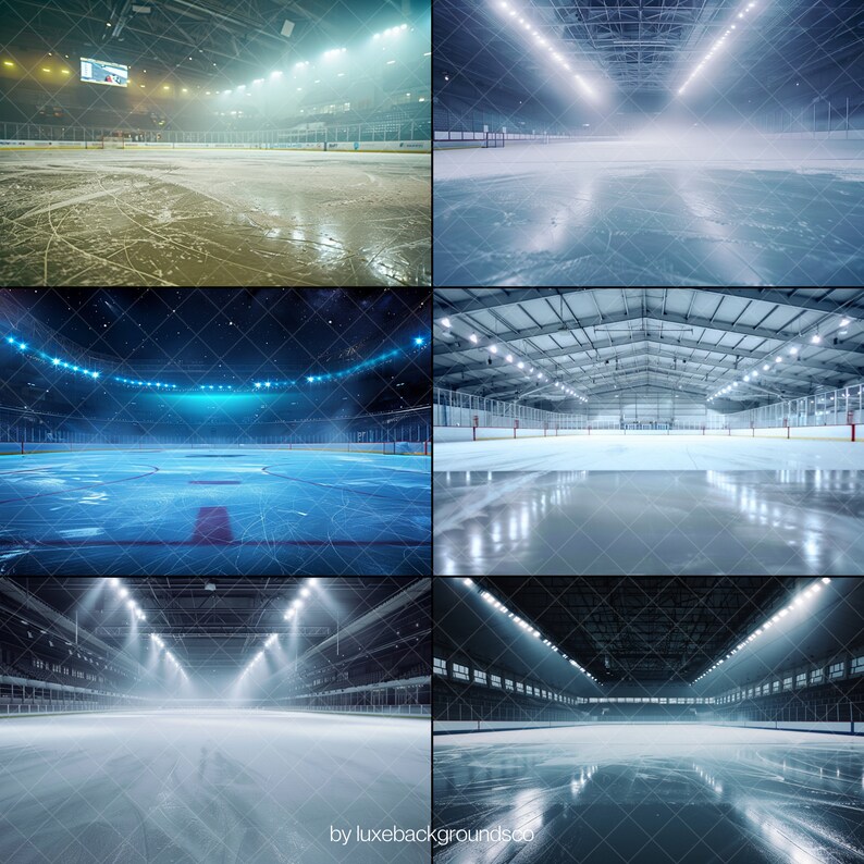 150 Hockey Digital Backdrops, Sport Backdrops, Perfect as Sports Poster ...