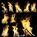 200 Flame PNG Overlays, Fire Overlay for Editing, Spark Overlays ...