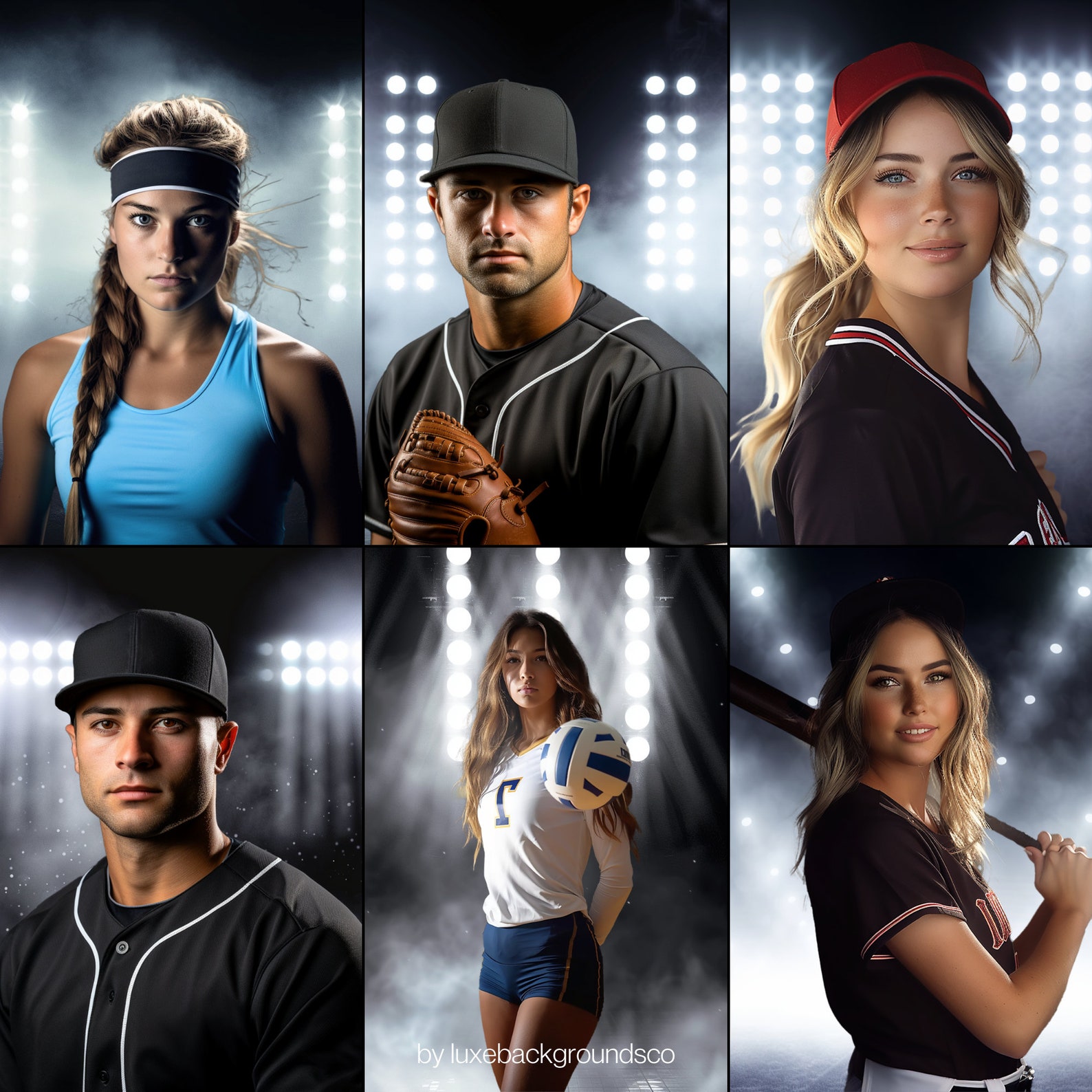 86 BUNDLE Fog - Lights Digital Background, Perfect as Sports Background ...