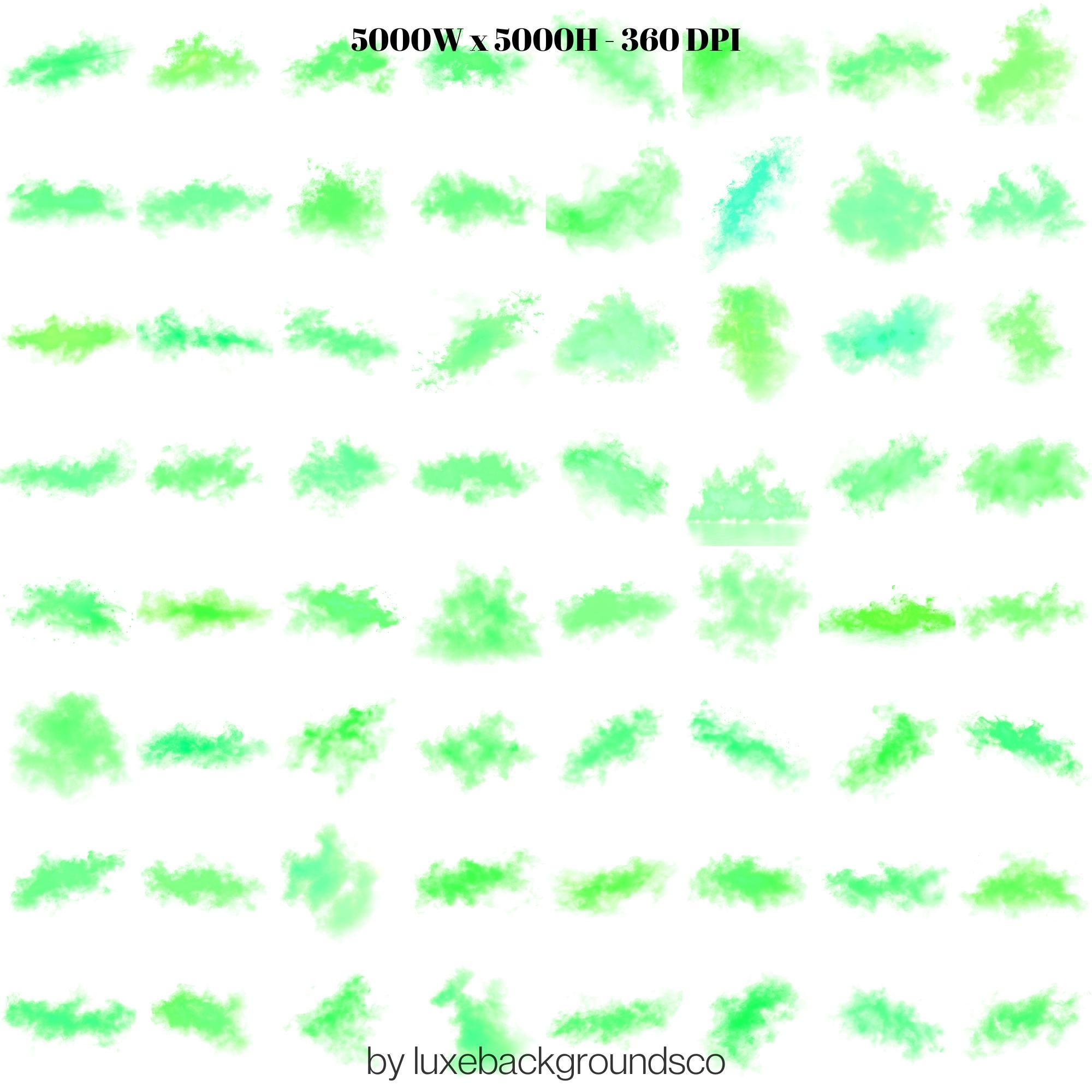 550 Green Fog Overlay, Transparent PNG Green Fog and Smoke, High ...