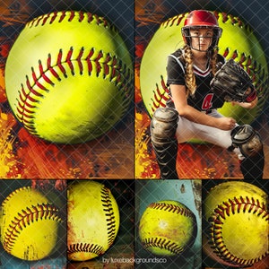 40 Unique Senior Softball Sport Poster and Banner Backgrounds, Softball ...