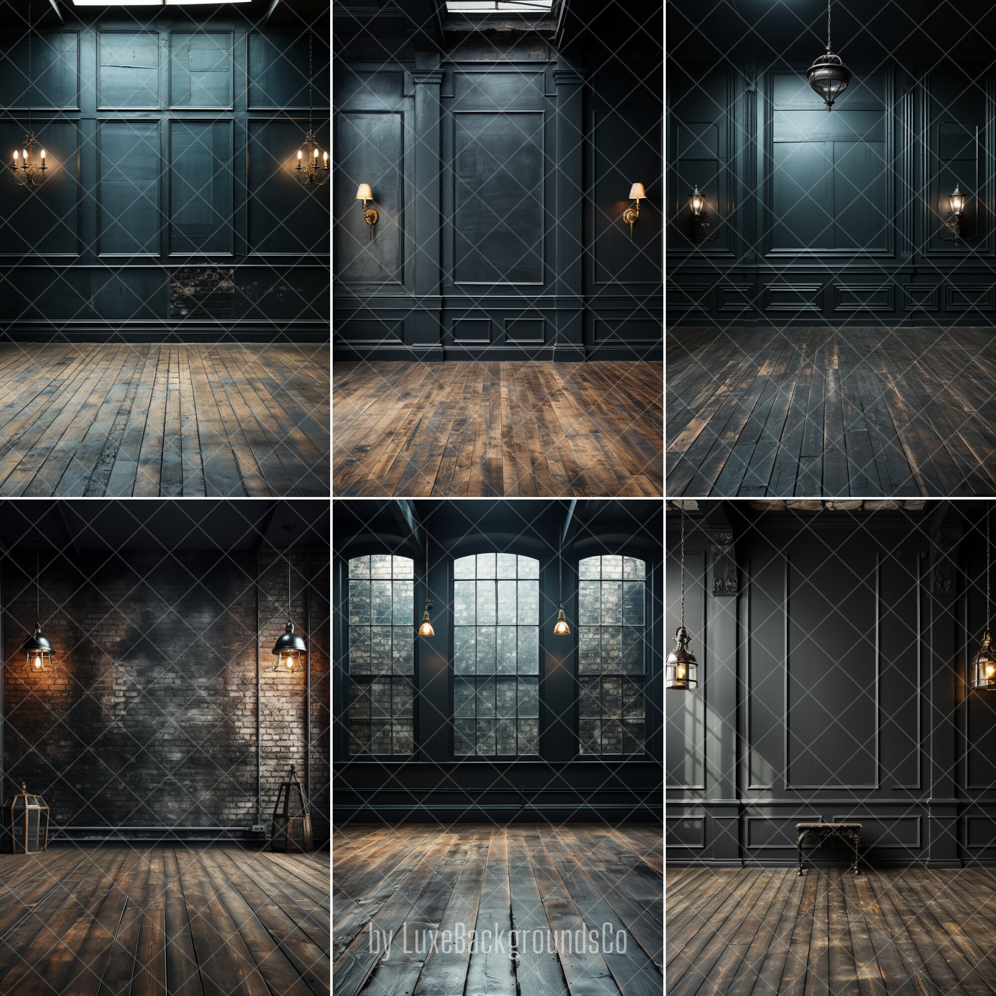 35 Elegant Dark Room Backdrops, Black Room Backgrounds, Studio ...