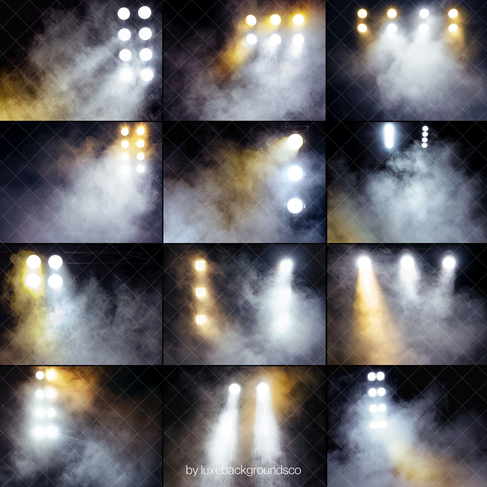 100 Yellow Fog and Light Digital Background, Perfect as Sport ...
