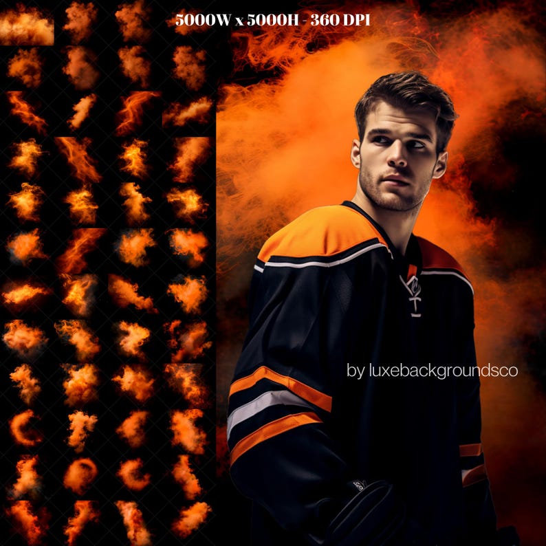 500+ Orange Fog Overlays Bundle,transparent PNG Fog & Orange Fog Effect ...