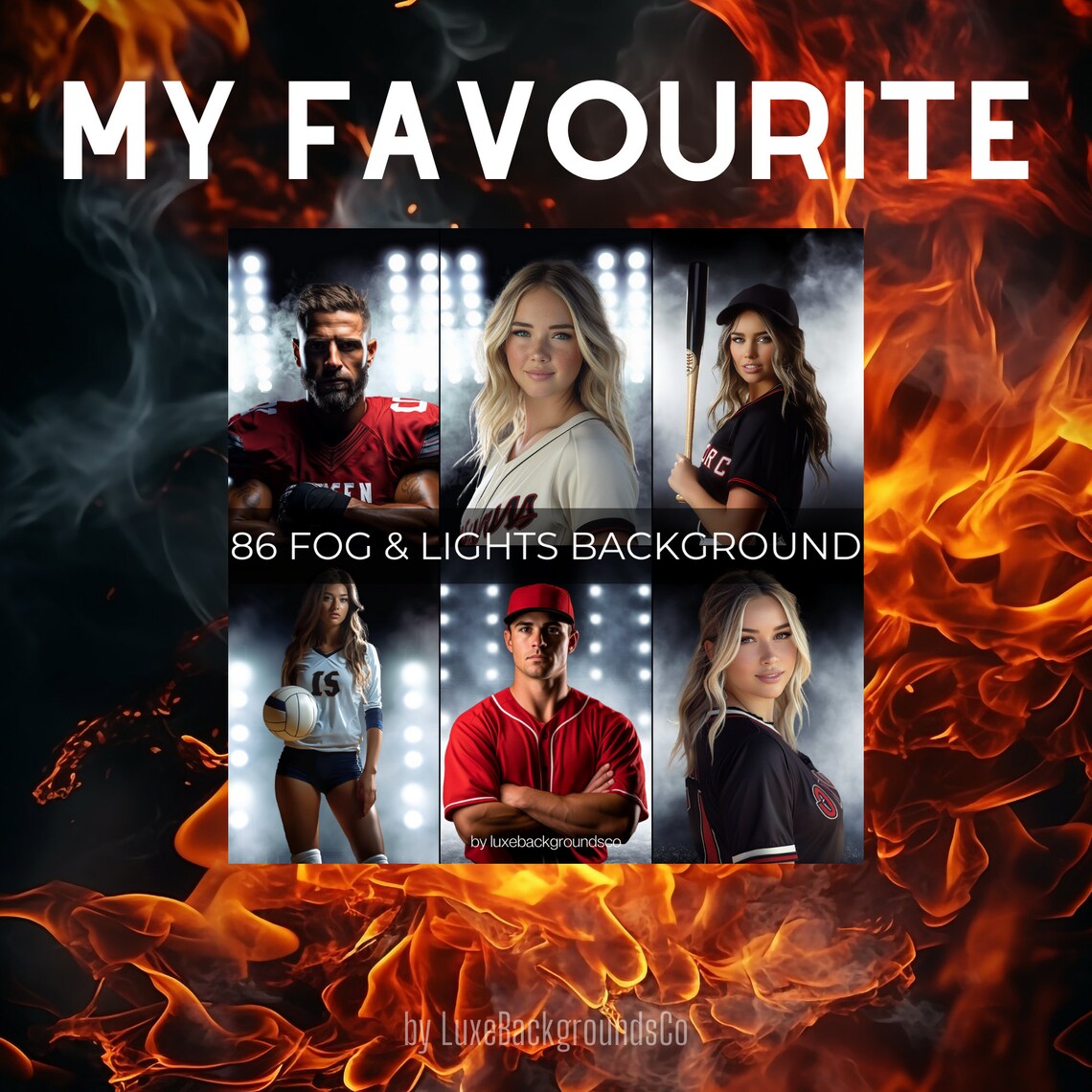 14 Fire and Smoke Digital Backdrops, Fire Overlays, Photoshop Overlays ...