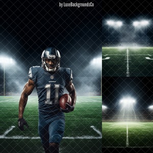 12 Football Digital Backdrops, Football Professional Backdrop, Sport ...