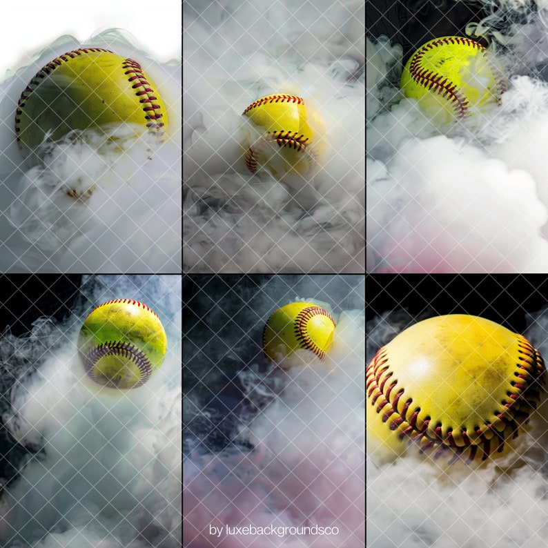 50 Softball Smoke Backgrounds, Softball Backdrops,sport Poster,softball ...