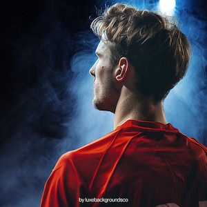 100 Blue Fog and Light Digital Backdrop,perfect as Sport Background for ...