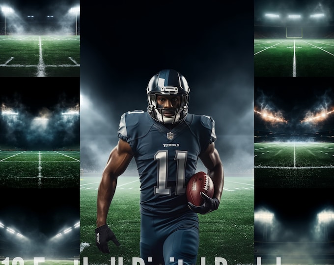 4 Football Stadium Backdrop, Soccer Goal Background, Sports Stadium ...