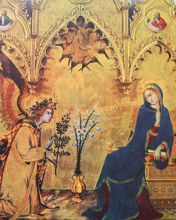 Annunciation Simone Martini