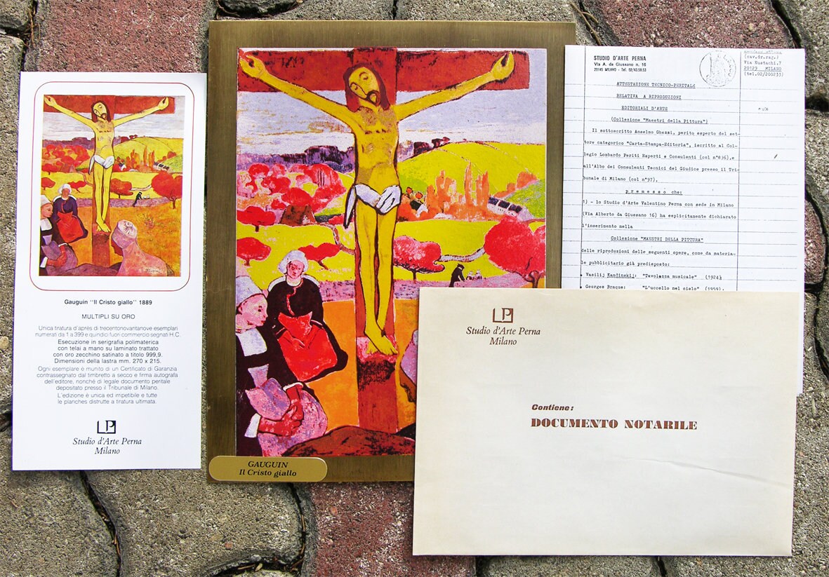 Gauguin Cristo Giallo