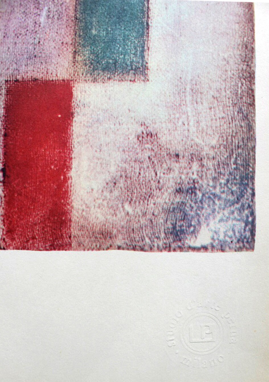 Paul Klee red Balloon Lithograph After Vintage 60s Print the ONLY One ...