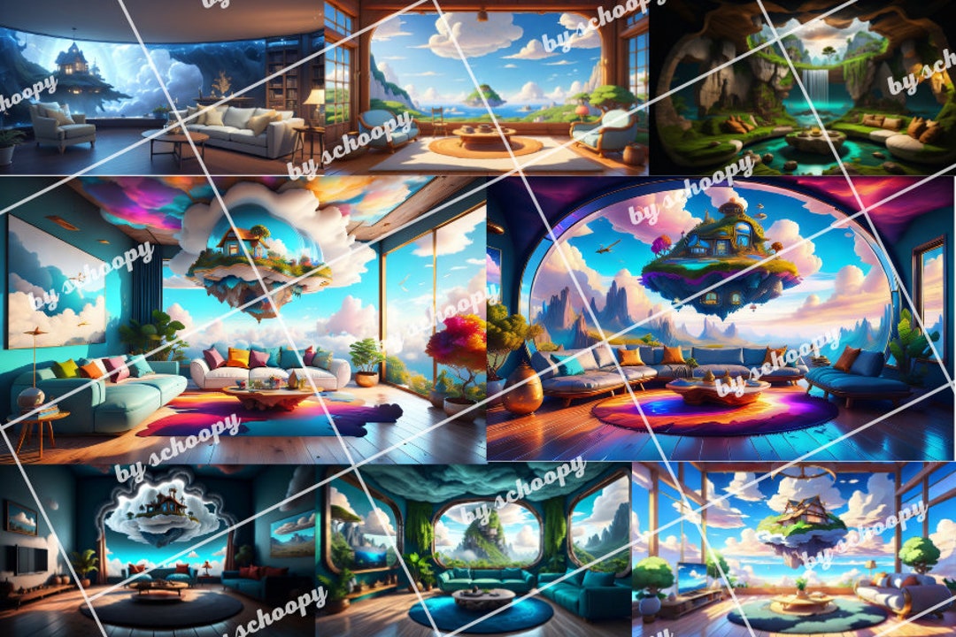 Background Customize GIGA Background Bundle 3D Green Background for ...