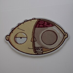 Stewie Custom Handmade Rug Family Guy - Etsy