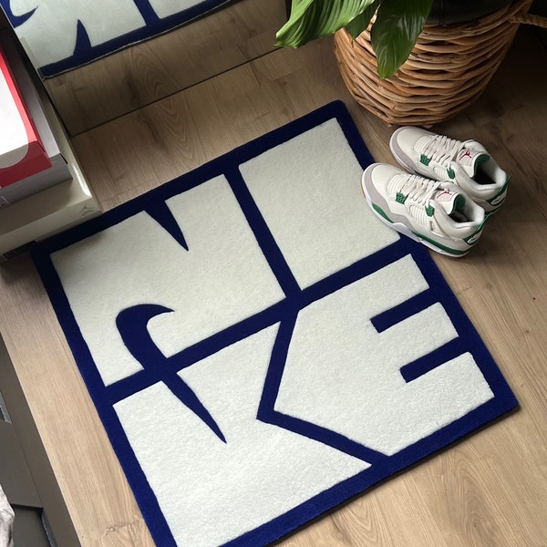Nike Rug for Bedroom - Etsy