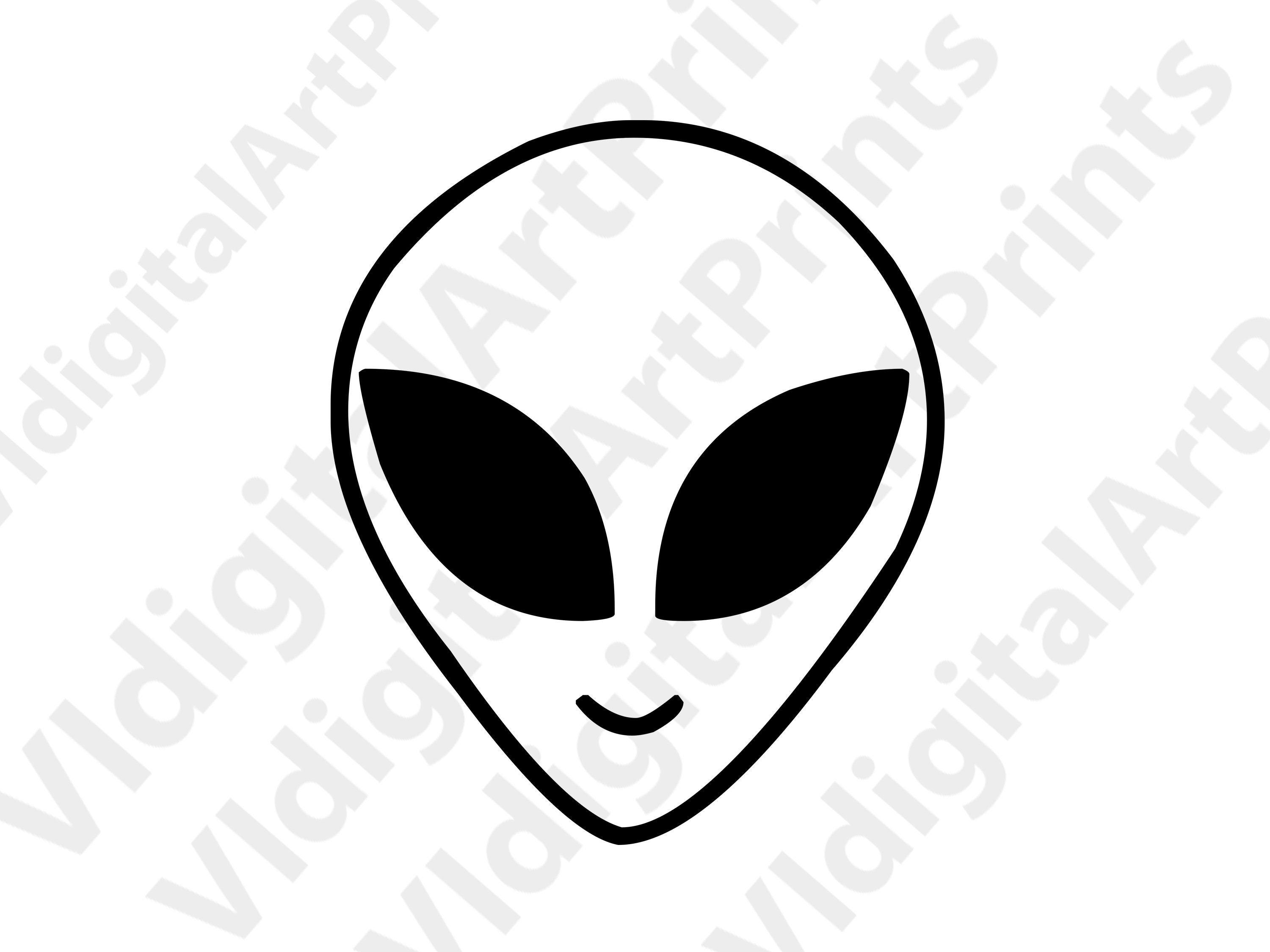 Alien Svg Bundle Alien Head Svg Bundle Alien Cut File Alien - Etsy