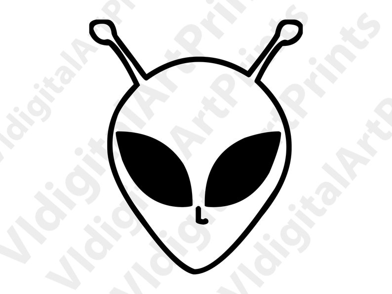 Alien Svg Bundle Alien Head Svg Bundle Alien Cut File Alien - Etsy