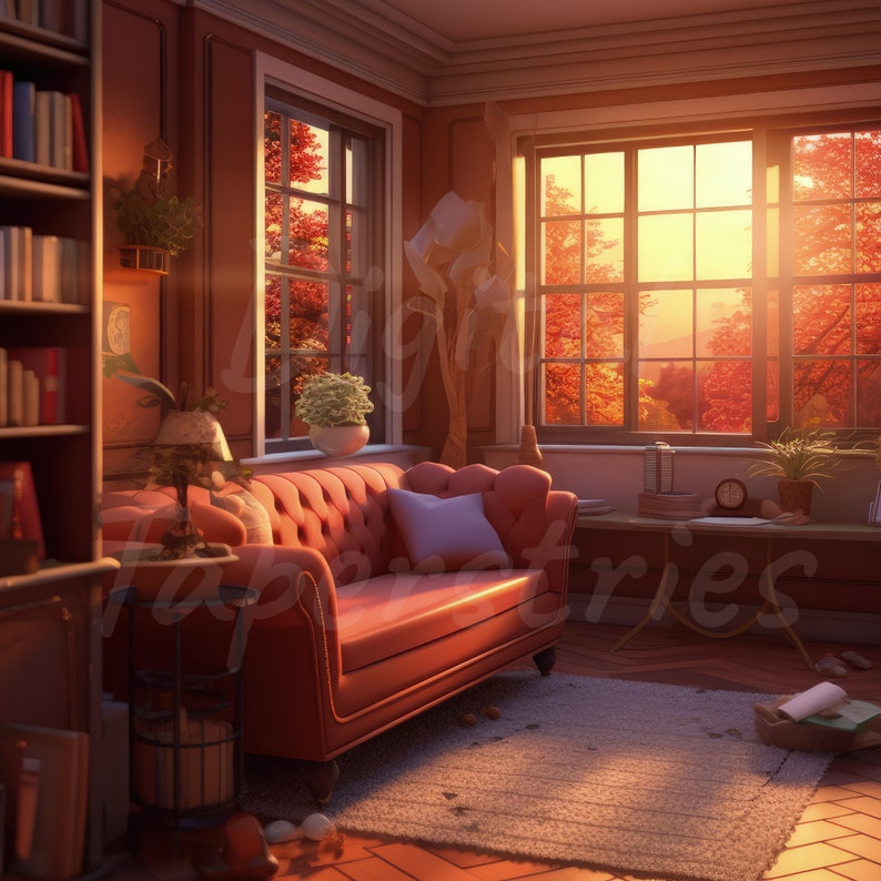 Cozy Virtual Backgrounds Pack of 22 Zoom Backgrounds - Etsy Australia