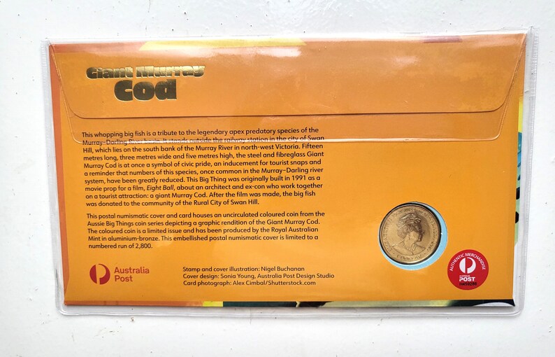 2023 Aussie Big Things Giant Murray COLOURED Cod PNC Full 10 - Etsy Australia