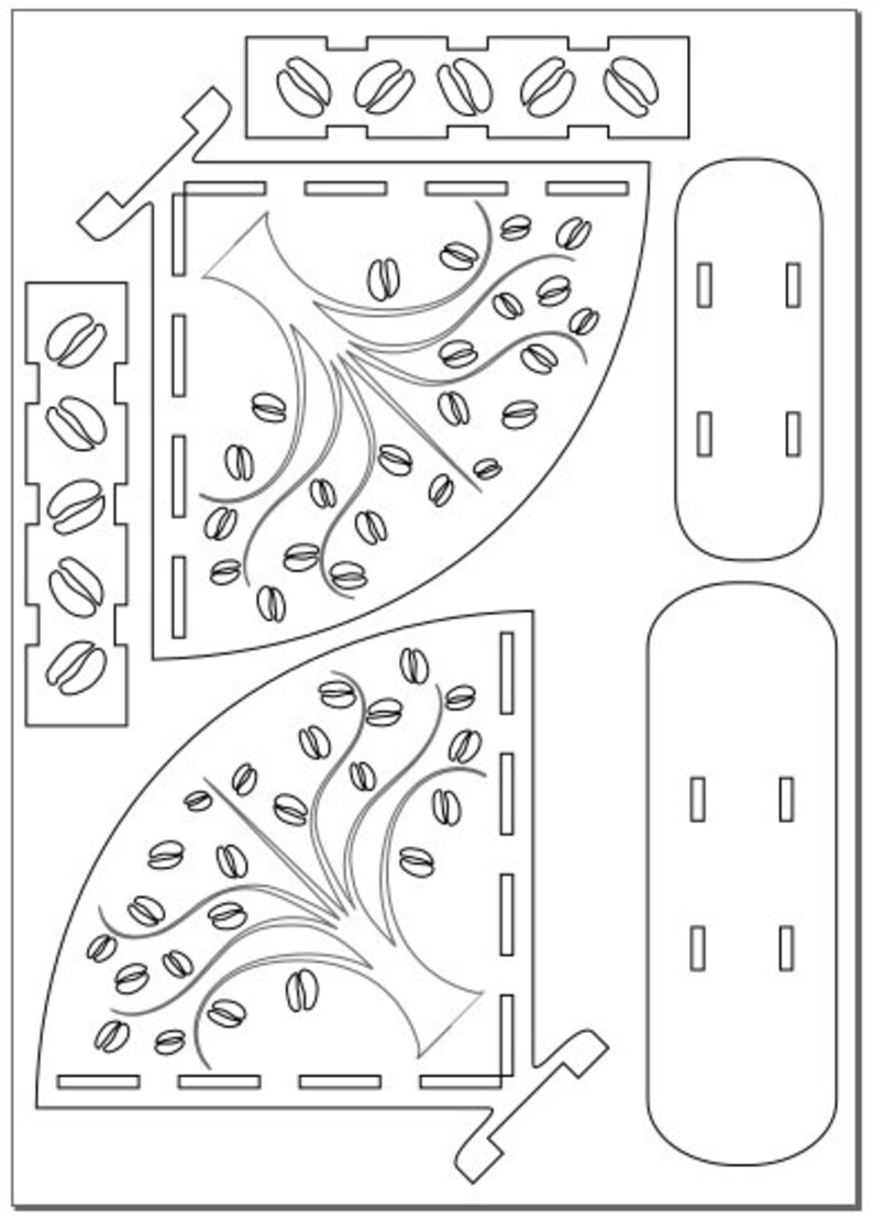 V60 Filter Holder, Laser Cut File. New Design for 2024 - Etsy