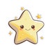 Cute Cartoon Star Sticker - Etsy