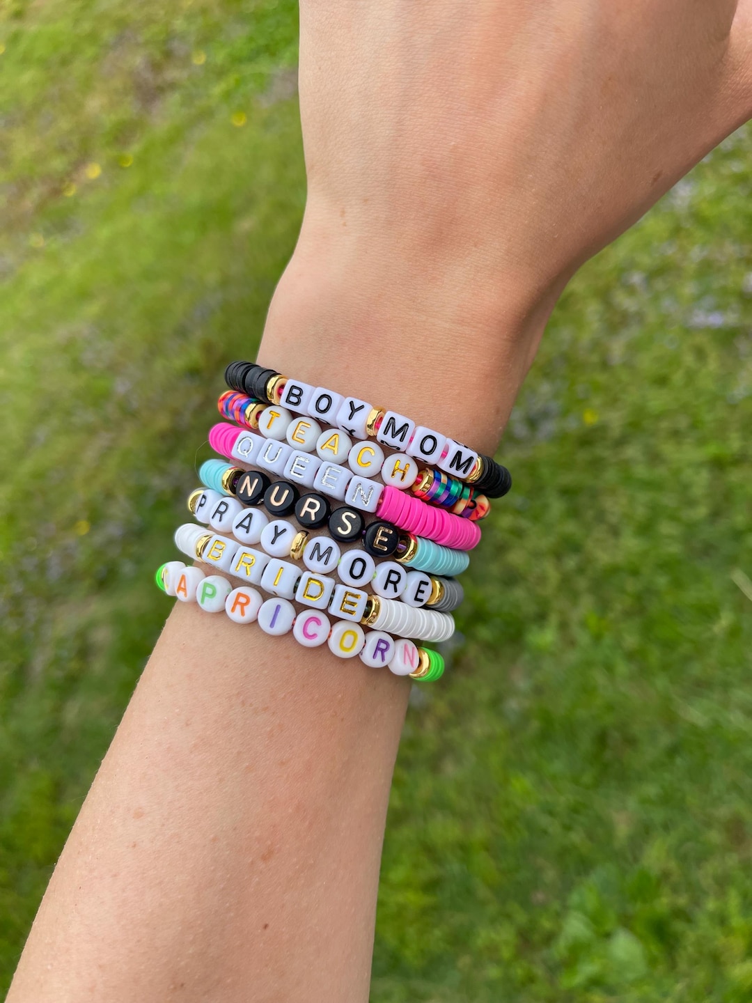 Personalized Name Bracelet | Custom Friendship Bracelet - Etsy