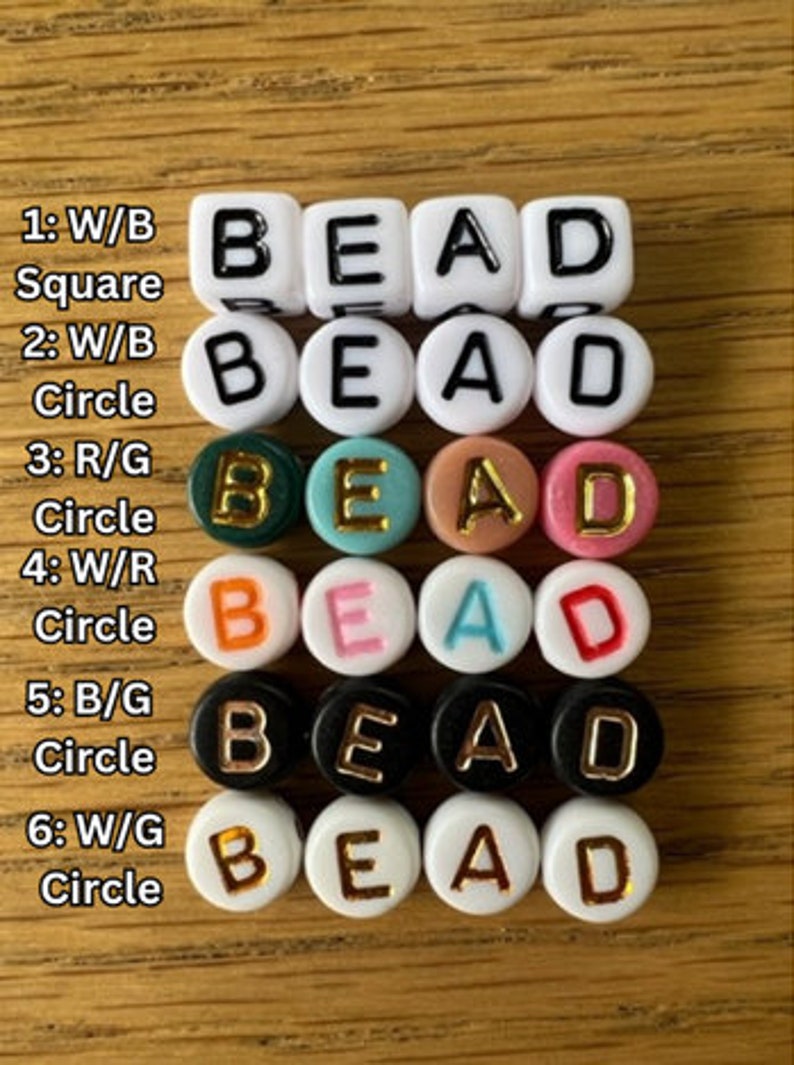 Personalized Name Bracelet | Custom Friendship Bracelet - Etsy