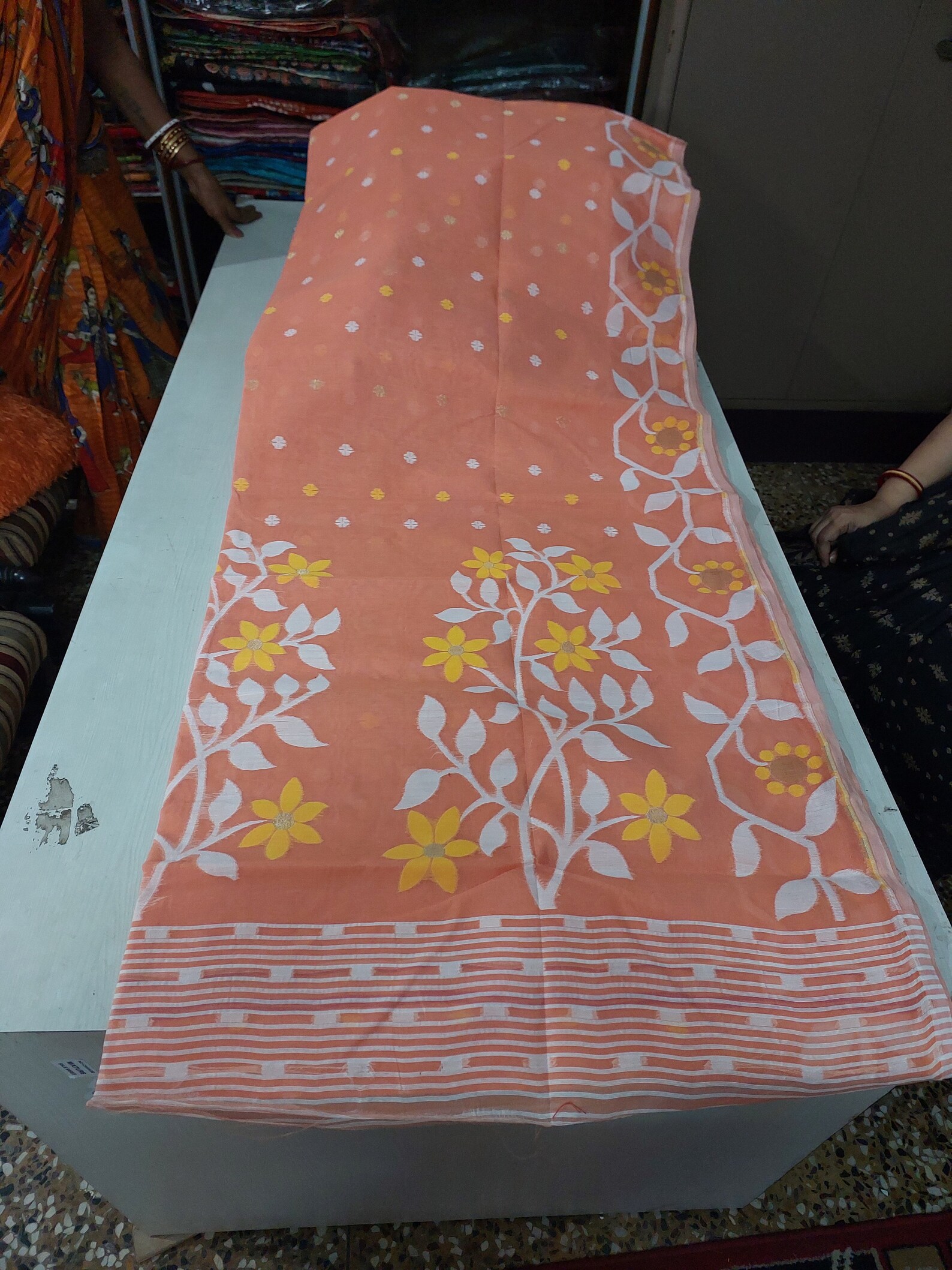 Handmade Katha Saree for Ladish Wear - Etsy