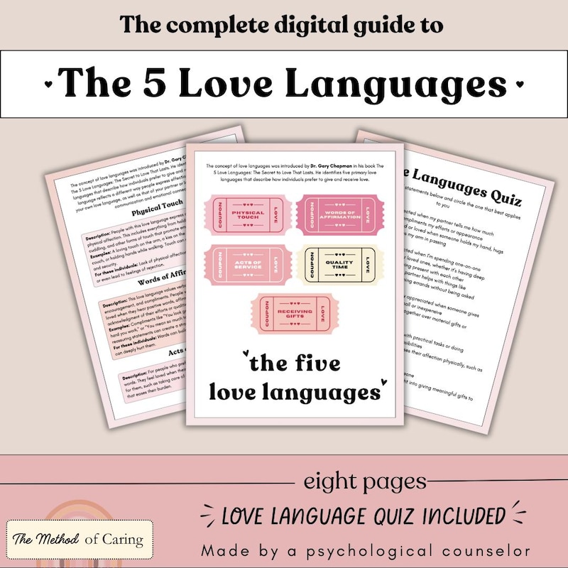 Couples Love Language Quiz - Etsy