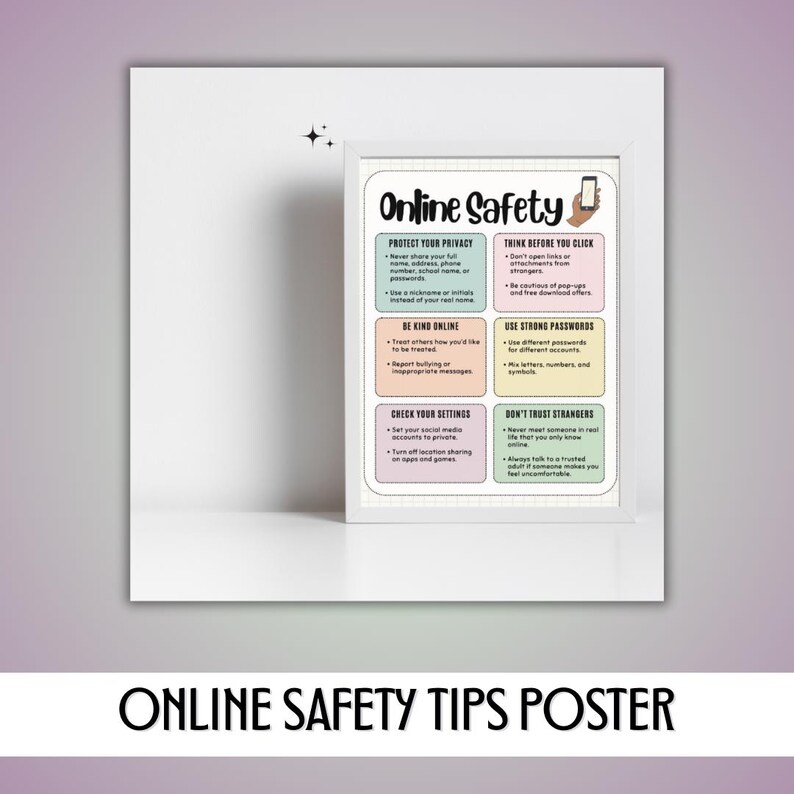 3-in-1 Online Safety Bundle for Kids & Teens | Digital Safety Poster ...