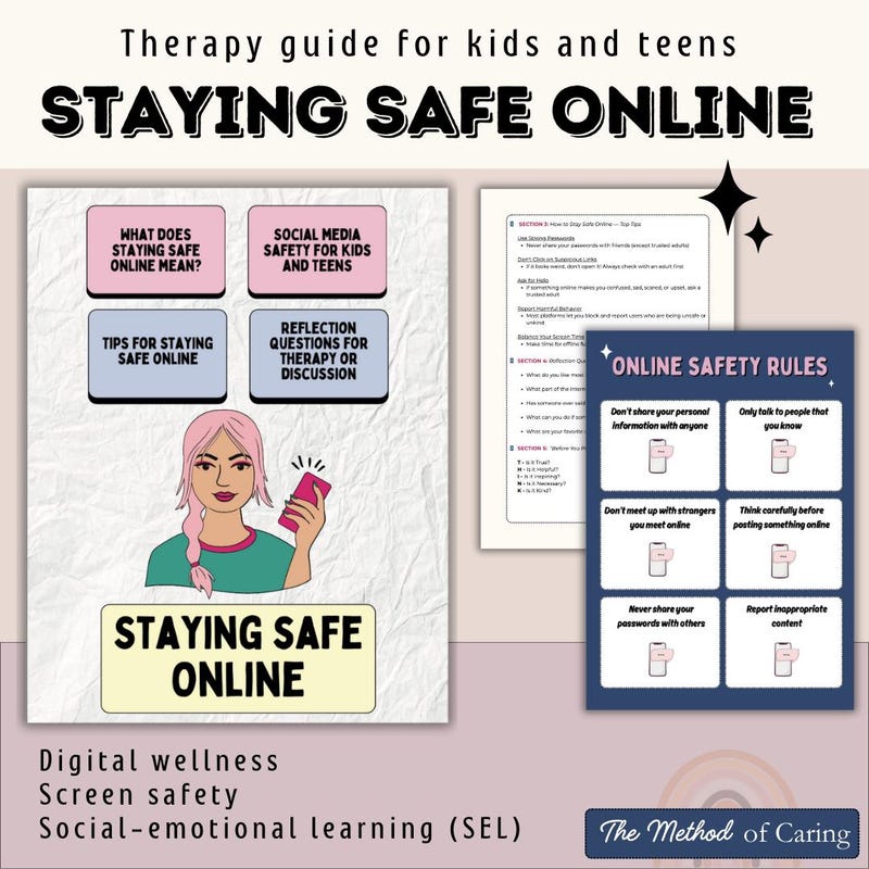 Online Safety Poster - Etsy UK
