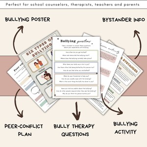 Bullying, Peer-conflict, Bullying Activity, Conflict Plan, Anti-bully ...