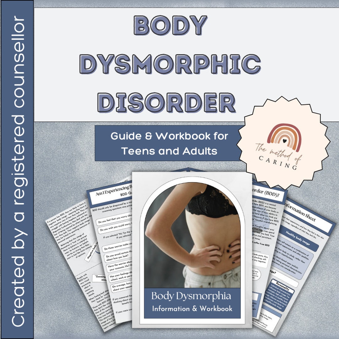 Body Dysmorphic Disorder BDD Guide and Workbook Eating Disorder Therapy ...