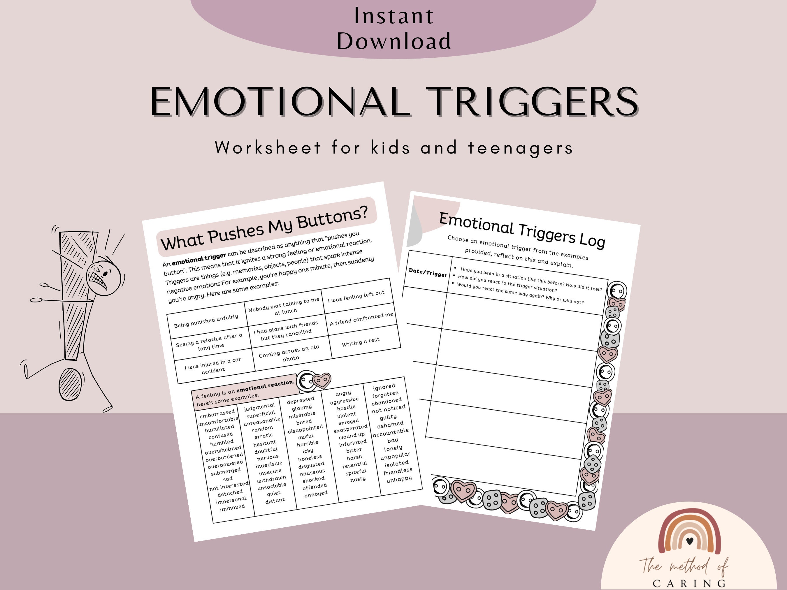 Emotional Regulation for Kids and Teenagers Self-regulation - Etsy