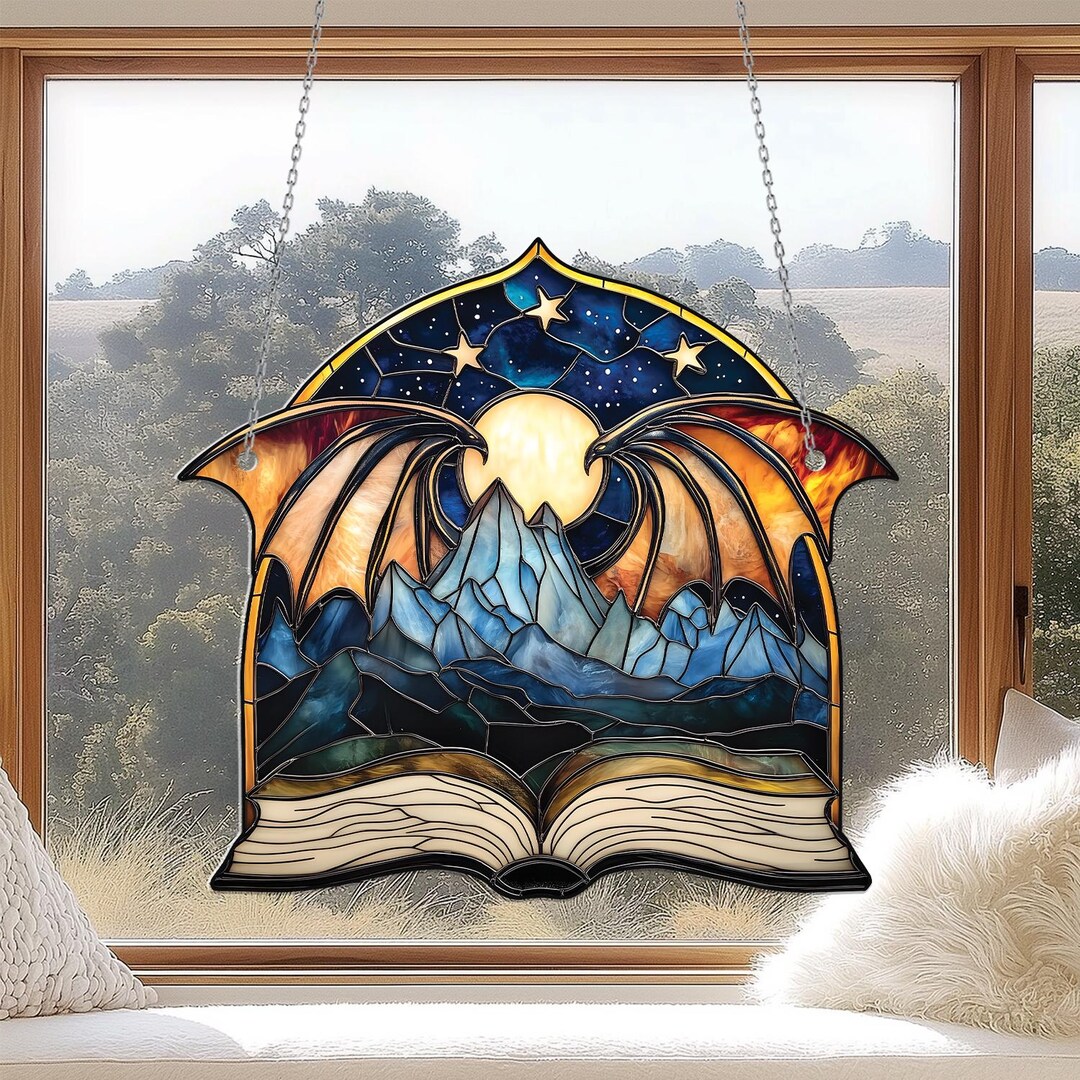 Night Court Acrylic Window Hanging, Book Lover Gift, Bookish Gift, the ...