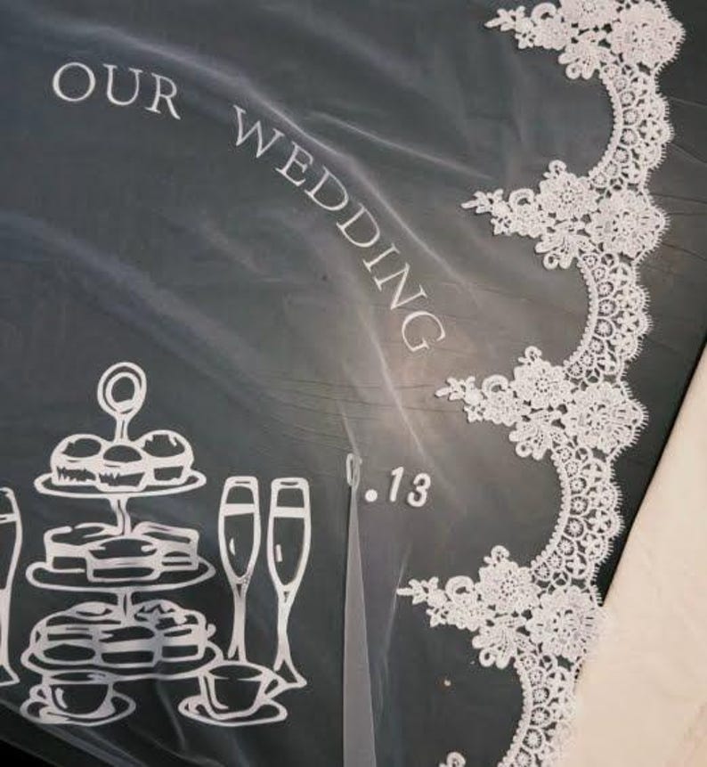 Elegant Lace Wedding Welcome Sign, Sheer Fabric Wedding Banner, Custom ...