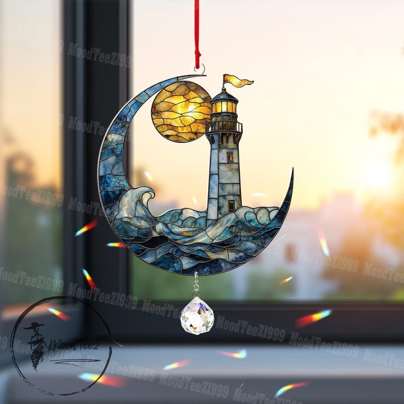 Hanging Crystals Ocean - Etsy