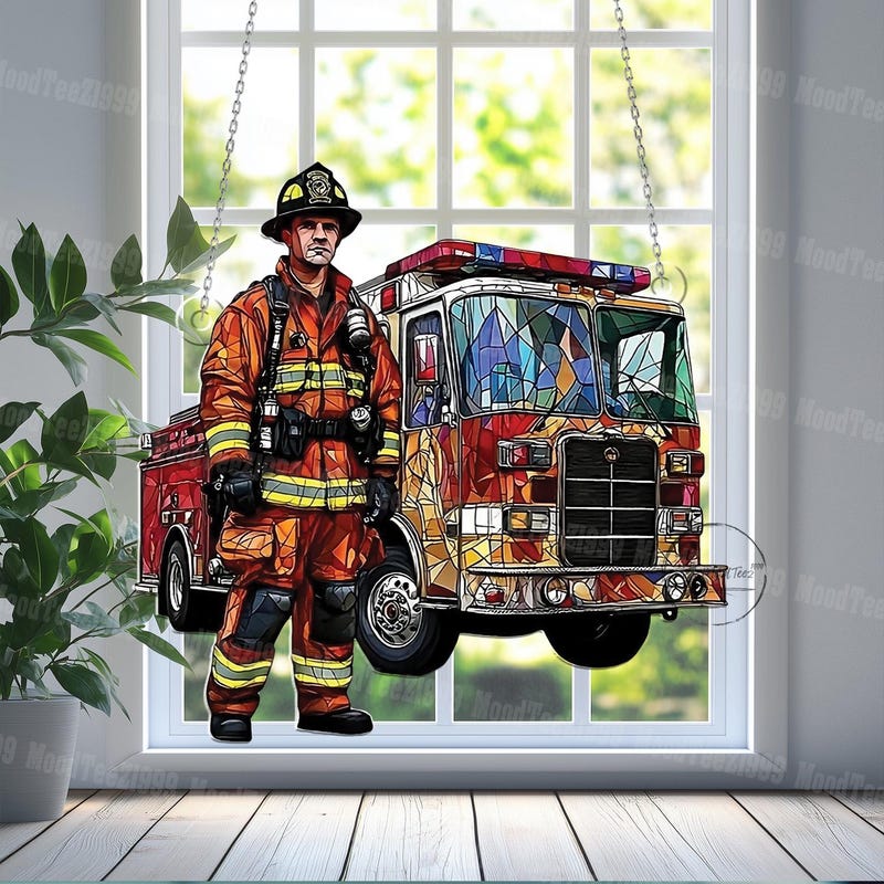 Firefighter Decor - Etsy