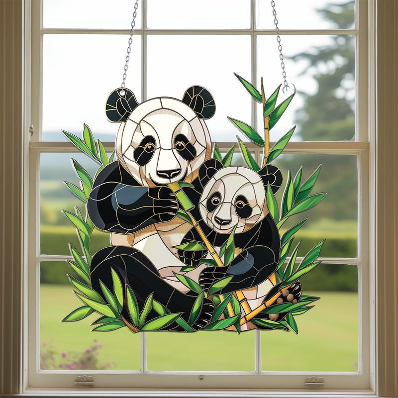 Panda Ornament - Etsy