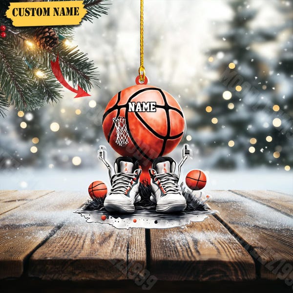 Custom Nba Ornaments - Etsy