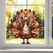 Thanksgiving Turkey Acrylic Window Hanging: Fall Decor - Etsy