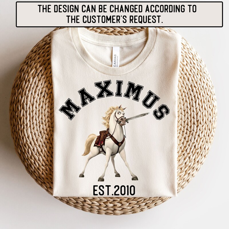Tangled Maximus Shirt - Etsy